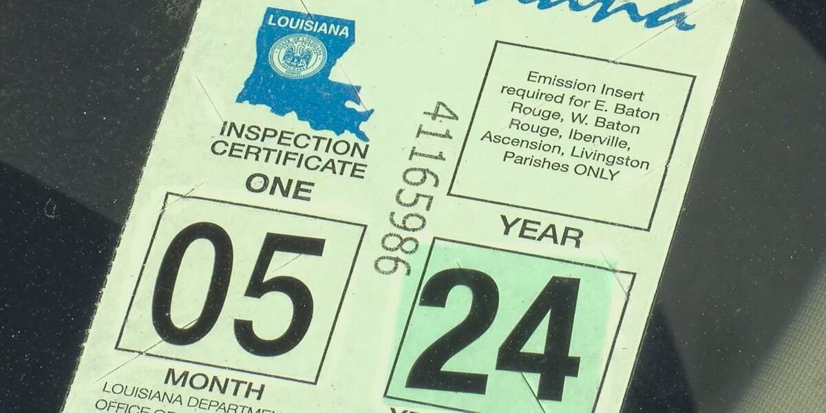 Lawmaker pushes to get rid of inspection stickers Lawmaker pushes to get rid of inspection stickers