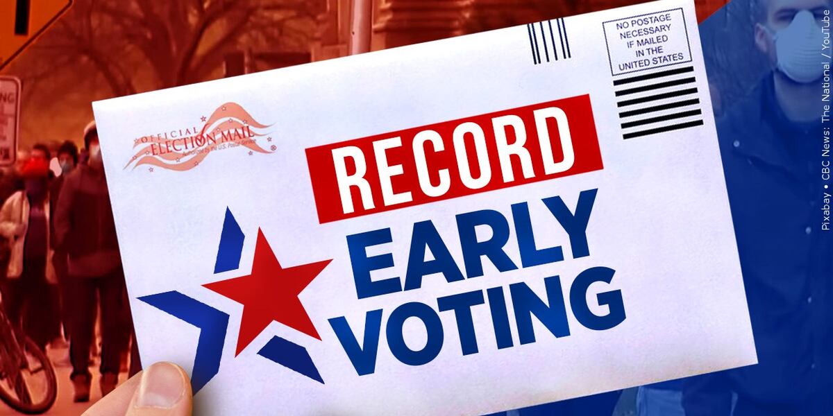 Louisiana breaks in-person early voting record Louisiana breaks in-person early voting record